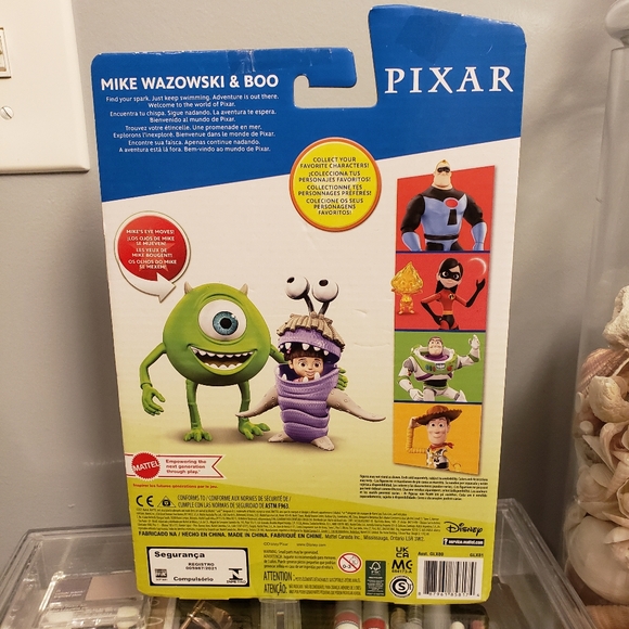 Disney | Toys | New Mike Wazowski Action Figure Toy Boo Monsters Inc ...